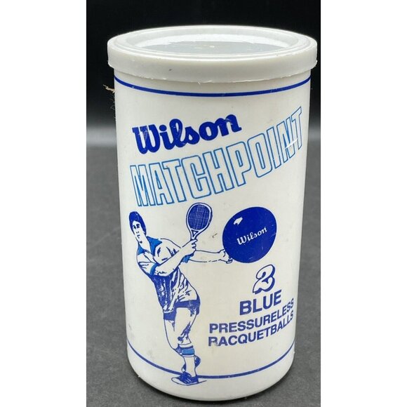 Wilson | Other | Vintage Wilson Matchpoint Pressureless Raquetballs In ...